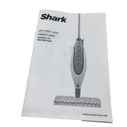 Shark Professional Steam Pocket Mop S3601 SE450 USER GUIDE INSTRUCTION ...