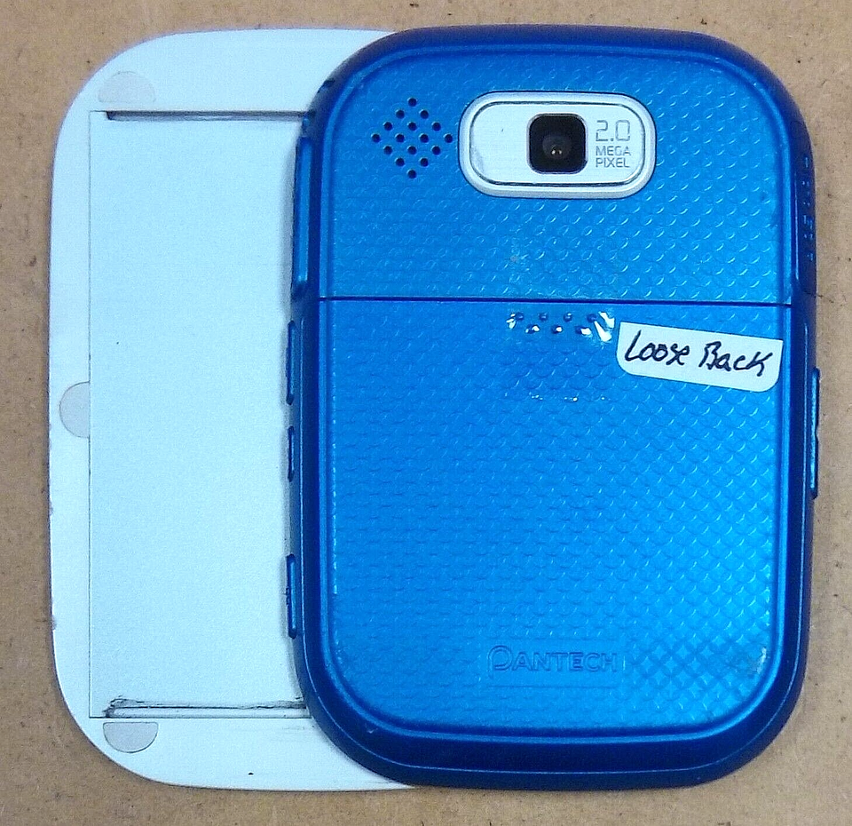 Pantech Pursuit P9020 - Blue and Silver ( AT&T ) Rare Slider Phone ...