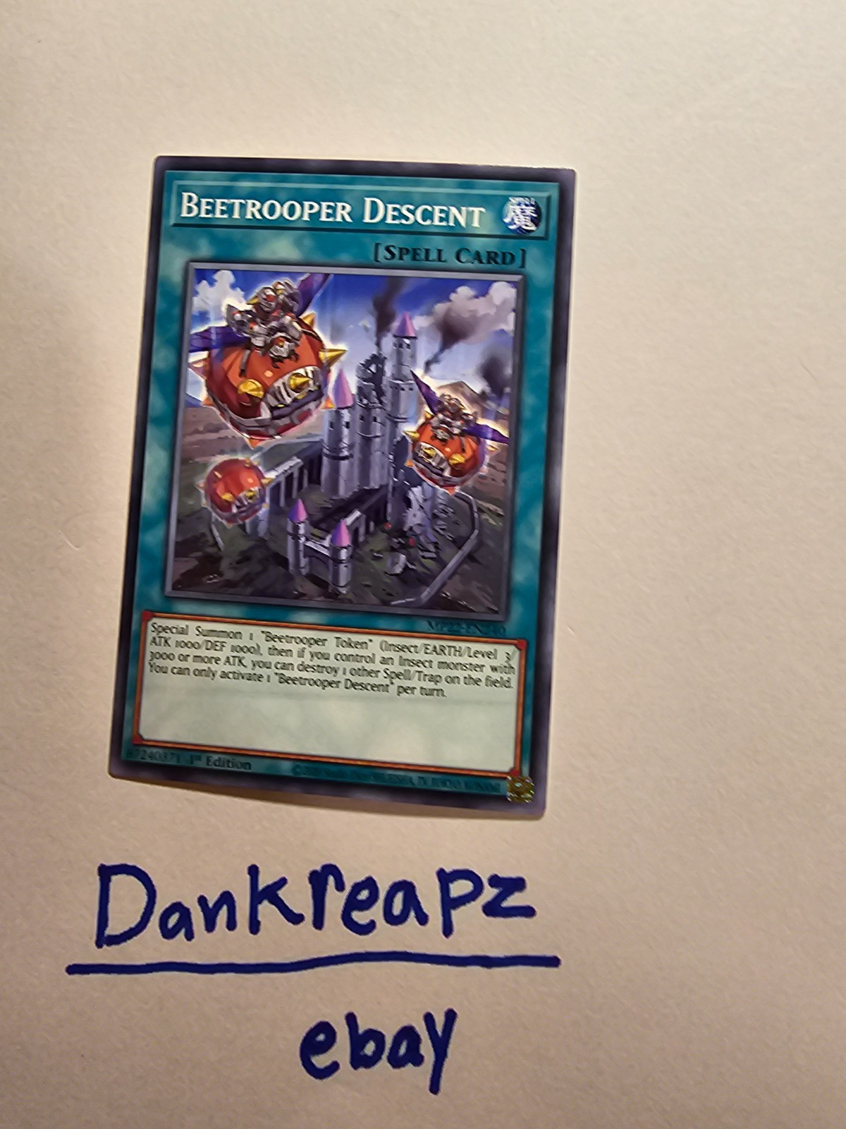 Beetrooper Descent MP22-EN240 2022 Tin of the Pharaoh's Gods 1st ...