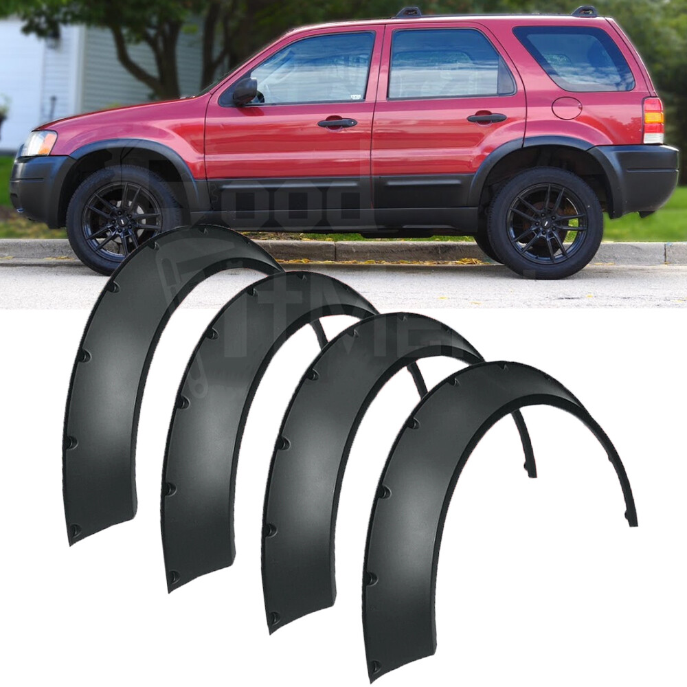 2007 Ford Escape Fender Flares 312 Motoring Fits 2001 2007 Ford Escape