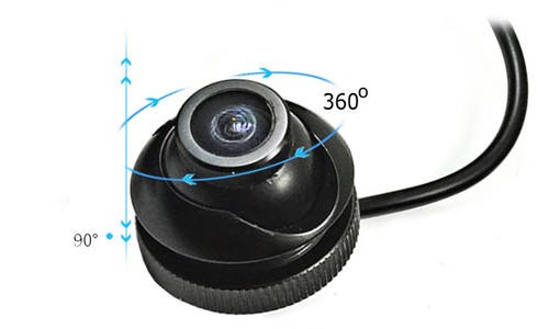 Night HD 180 Degree Car Rear Front Side View Backup Camera Waterproof ...