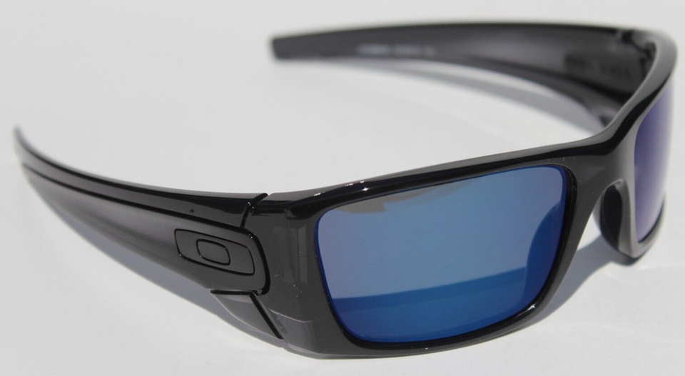 OAKLEY Fuel Cell POLARIZED Sunglasses Black Ink/Ice Iridium NEW OO9096 ...