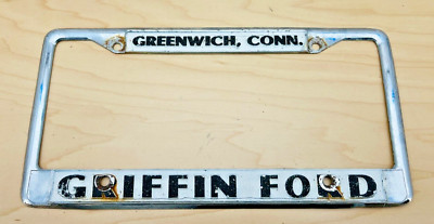 Griffin Ford License Plate Frame / Trim / Surround Greenwich CT ...