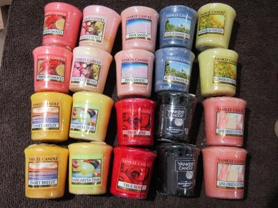 Yankee Candle Votive Sampler Lot of 20 - Assortment #2 FLOWERS & SUMMER ...