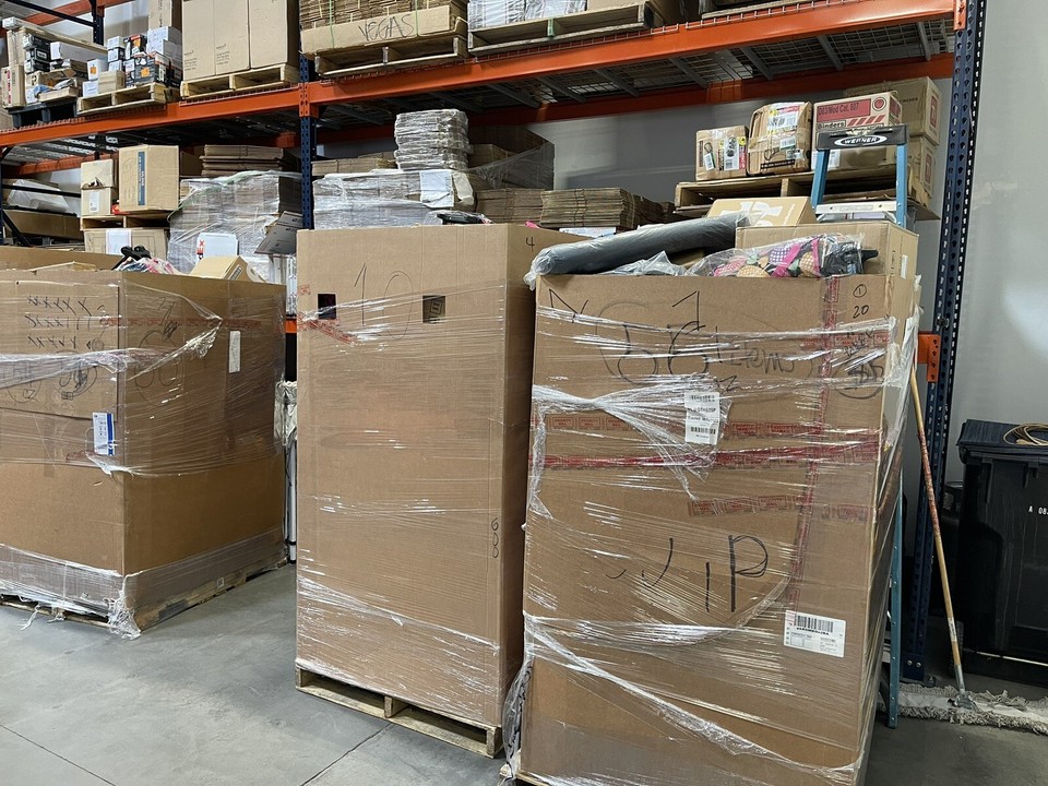 WHOLESALE 1/2Truckload NEW Electronics & General Merchandise 10 (8FT ...