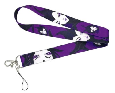 Maleficent Evil Queen Themed Lanyard ID Holder Keychain | eBay