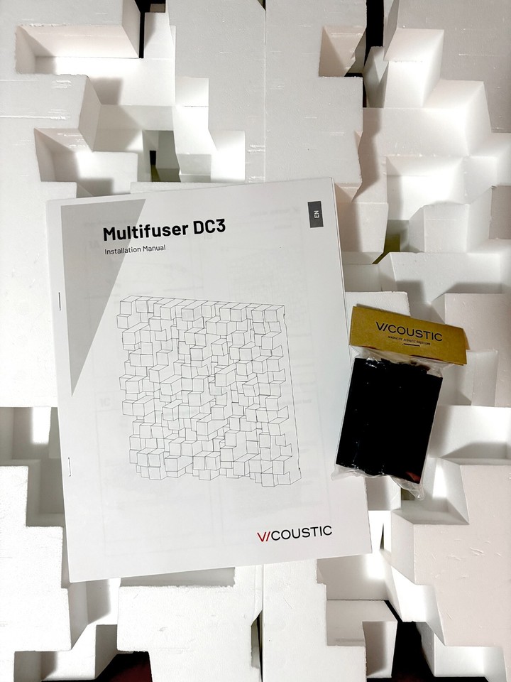 Vicoustic Multifuser DC3 Professional Acoustic Diffusion Panels BOX OF ...