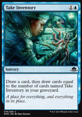 MTG 4x TAKE INVENTORY - INVENTARIARE - EMN - MAGIC | eBay
