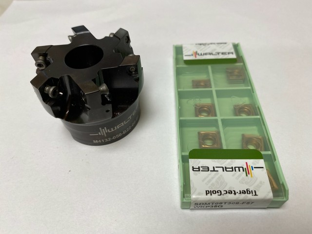 Walter Milling Cutter Dia 50mm SDMT 09t308-f57 Wkp35g 20pcs for sale ...