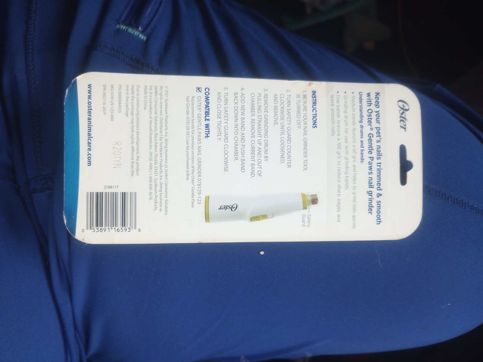 Oster Gentle Paws REPLACEMENT GRINDING KIT 1-Drum 8-Bands Dogs Cats ...