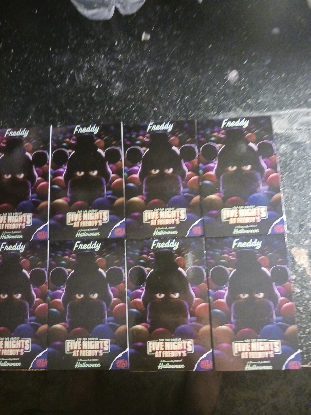 Five Nights At Freddy's FREDDY Promo Card FNAF Dave & Busters Limited ...