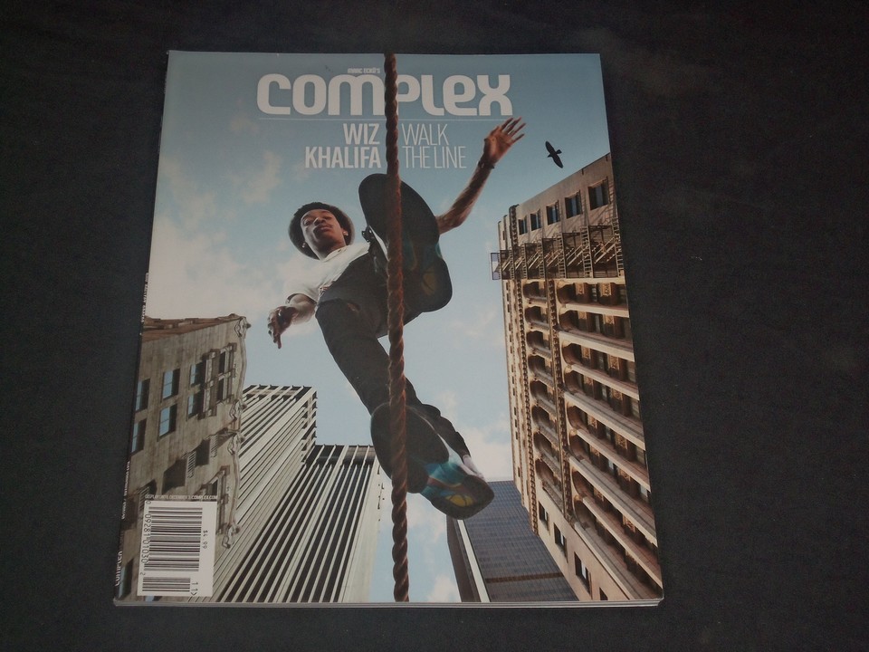 2012 OCT/NOV COMPLEX MAGAZINE- WIZ KHALIFA & OLGA KURLENKO DOUBLE COVER ...