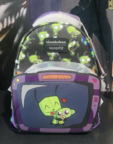 Loungefly Invader Zim GIR Collage T.V. Mini Backpack | eBay
