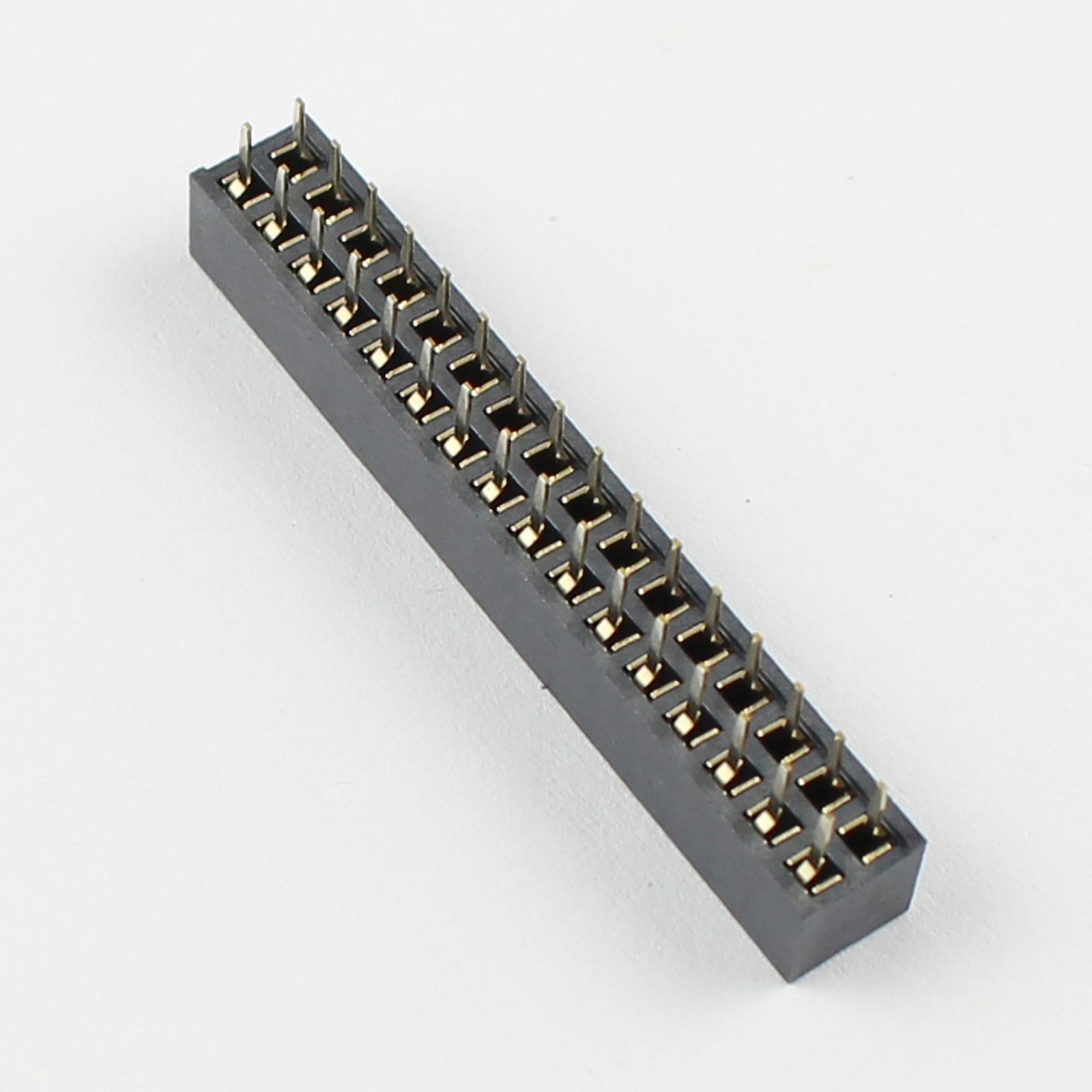 10Pcs 2mm 2x16 Pin 32 Pin Female Double Row Straight Pin Header Strip ...