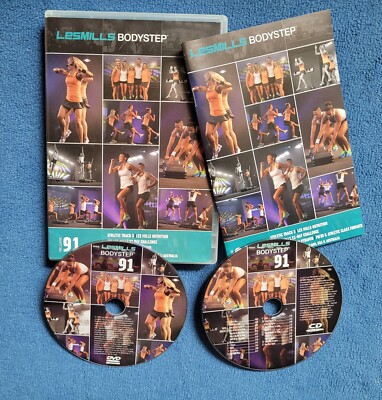 Les Mills Body Step LMI Step 91 DVD, CD und Choreographie Anleitung ...