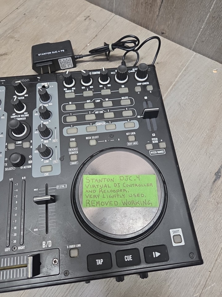 Stanton SCS.4DJ Digital DJ Mix Station | eBay