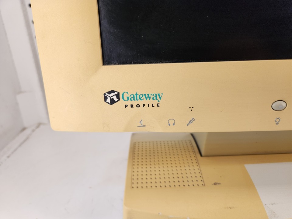 Rare Early Gateway Profile 1 All-In-One AIO Computer Windows 2000 Parts ...
