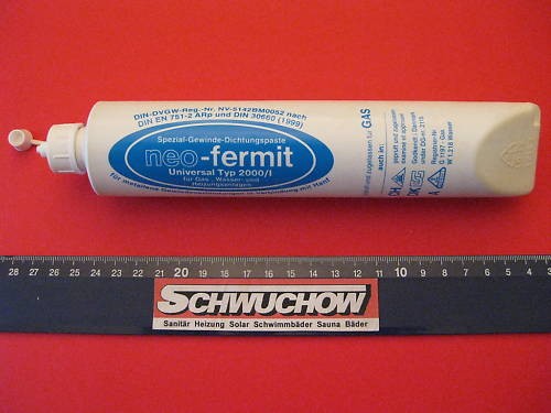 Neo Fermit 325 gr Gewinde Universal Dichtungspaste Dichtmaterial Hanf ...
