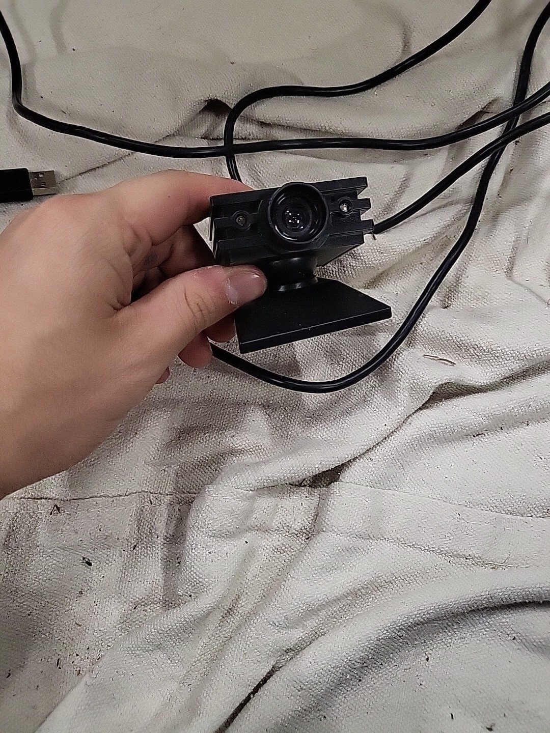 Eye Toy USB Camera Black PS2 OEM Original Sony PlayStation 2 SLEH-00030 ...