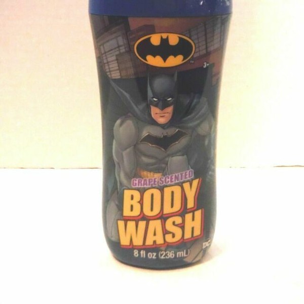 Batman Body Wash Grape Scented 8fl Oz 236 Ml DC Comics GBG Beauty LLC ...
