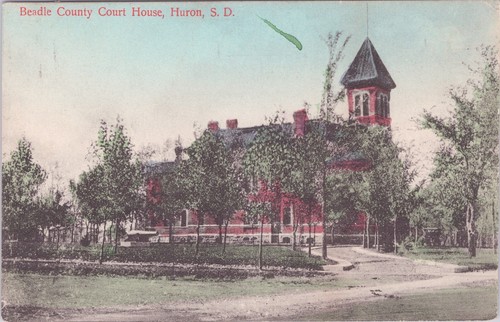 1909, BEADLE COUNTY COURT HOUSE, HURON, SOUTH DAKOTA | eBay