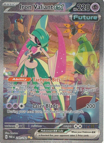 Iron Valiant EX FUTURE 249/182 Paradox Rift Special Illustration ...