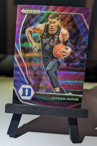 2021 Panini Prizm Draft Picks #61 Jayson Tatum Purple Wave | eBay