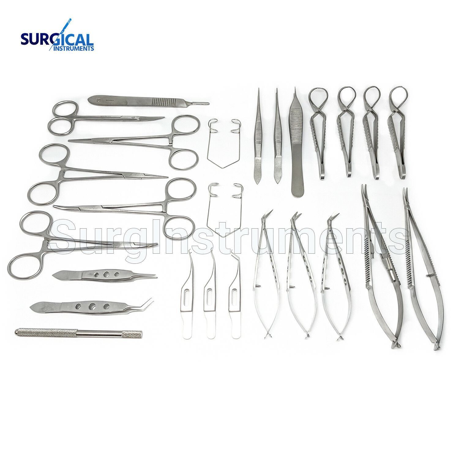 Basic Veterinary Eye Set of 26 Instrument Kit | eBay