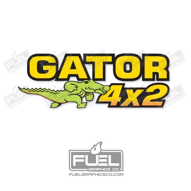 John Deere Gator Logo John Deere Gator Sticker Decal By Starting Line