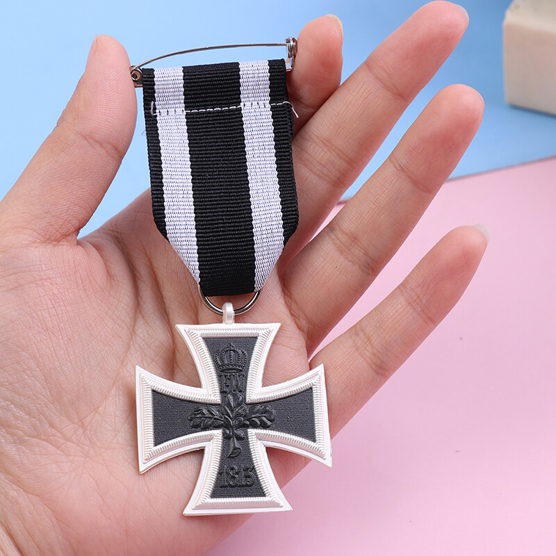 1Pc Germany Cross Medal 1813 1870 Year Iron Cross Medal Badge Pin With ...