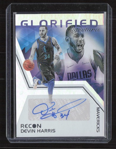 2020 Panini Recon #GS-DVH Devin Harris Auto | eBay
