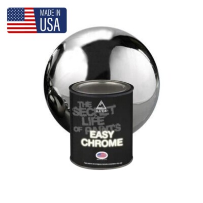 Genuine Alsa Easy Chrome Paint Pint - 250 sq feet of chrome - Mirror ...
