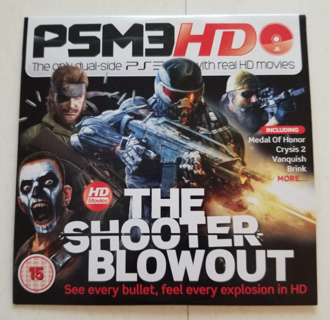 PSM3 magazine #127 HD DVD insert (PS3, UK) - Medal of Honor, Fallout ...