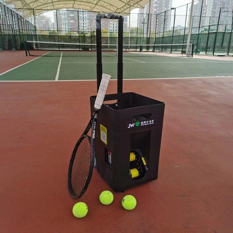 Portable Intelligent Tennis and Pickleball Automatic Serve Throw ...