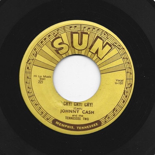 ROCKABILLY 45 - JOHNNY CASH - HEY PORTER - WITH PUSHMARKS - HEAR - 1955 ...