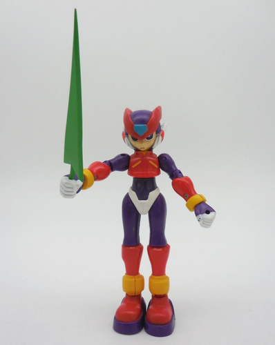 Mega Man Purple Zero Version 2 - w/ 1 weapon (missing 1) - Jazwares ...