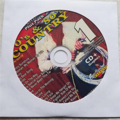 CHARTBUSTER COUNTRY 70'S & 80'S KARAOKE CDG ESSENTIALS ESP452-1 CD+G ...