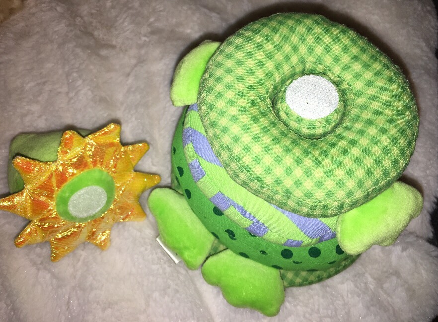 Rich Frog Little Stacker Frog Green Stacking Activity Toy Cloth Stuffed ...