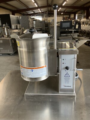 Cleveland KET-3-T 3 Gal Steam Soup Fudge Tilt Kettle 2/3 Jacketed ...