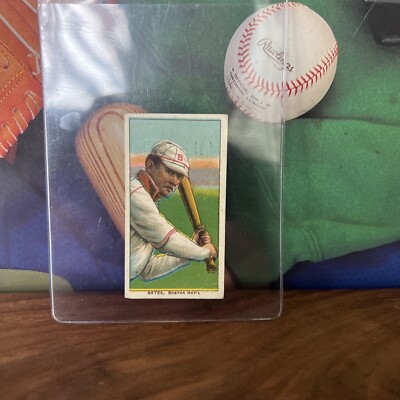 1909-11 T206 Set-Break Johnny Bates Rare Old Mil Back Vg To VgEx Tough ...