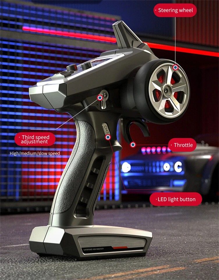 ZLL SG216 PROMAX 116 2.4G 4WD Brushed 70kmh High Speed RC Drift Car w ...