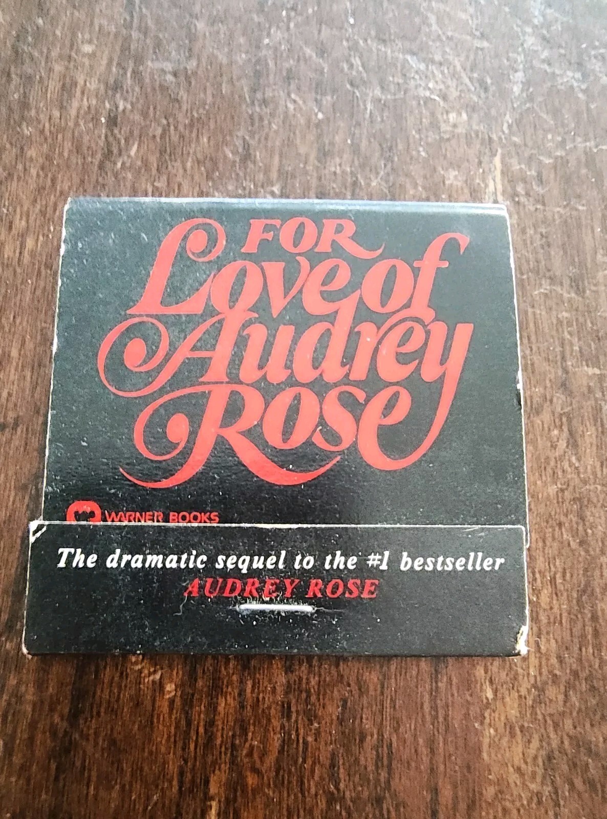 Vintage Matchbook For Love Of Audrey Rose Unstruck Nice Image | eBay