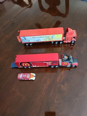 Dinky - McDonald's -Freightliner Tractor Trailer and Racing Champion ...