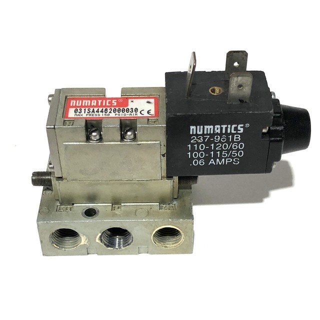 Numatics 031sa4412000030 Solenoid Valve 237-961b 60 Day for sale online ...