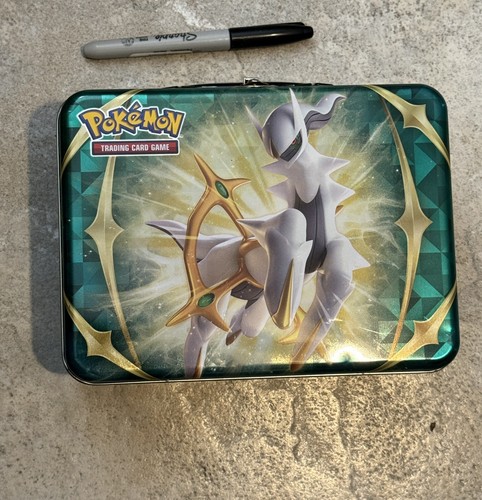 Pokemon Tcg Arceus Tin Lunch Box No Cards | eBay