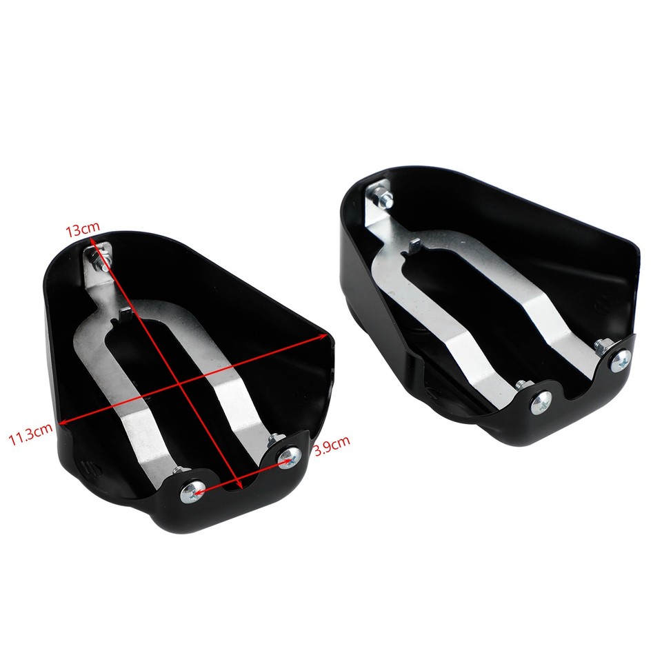 Bar Shield Rear Axle Covers Swingarm For Softail FLS FLSTN 2008-2020 ...