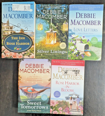 Debbie Macomber ROSE HARBOR Complete Series Lot of 5 (#1-5) Set ...