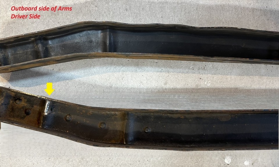 1960-1972 Chevy or GMC Pickup/Suburban C10 Rear Trailing Arms-Original ...