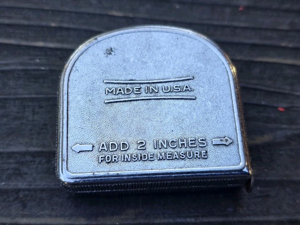 Vintage Stanley Pacemaker 8ft. Tape Measure Colgate Palmolive Peet Co ...