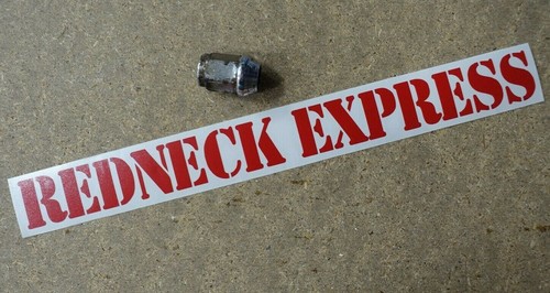 REDNECK EXPRESS Decal Sticker 300mm 12" Keep Er Country Style RED | eBay UK